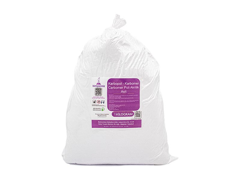 Karbopol - Karbomer - Carbomer Poli Akrilik Asit 1 KG